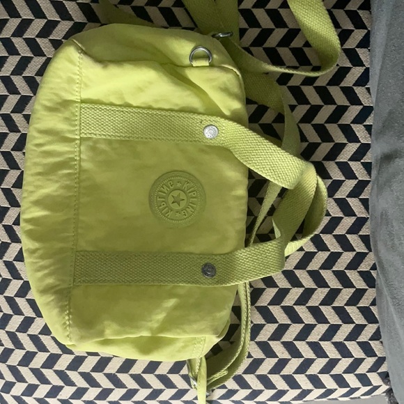 Kipling | Bags | Kiplings Lime Green Crossbody | Poshmark
